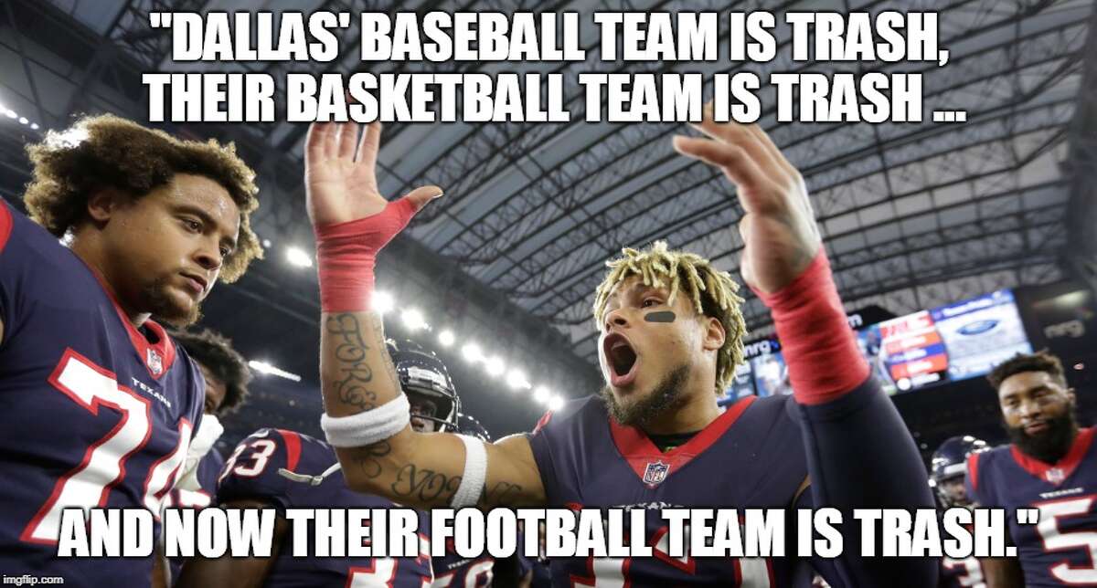 Memes rip Cowboys, celebrate Texans after overtime win