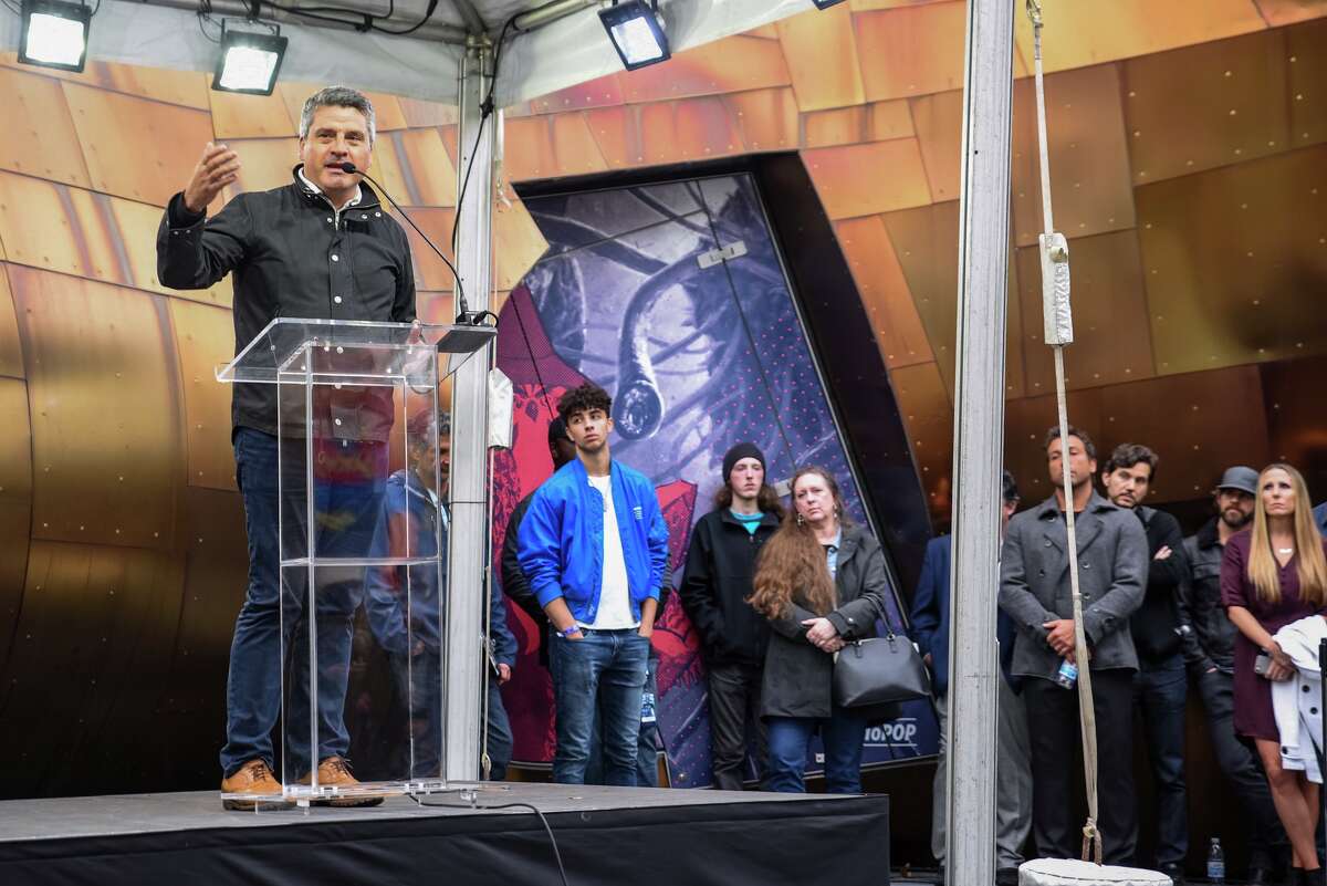 Chris Cornell statue unveiled at the Museum of Pop Culture on Sunday