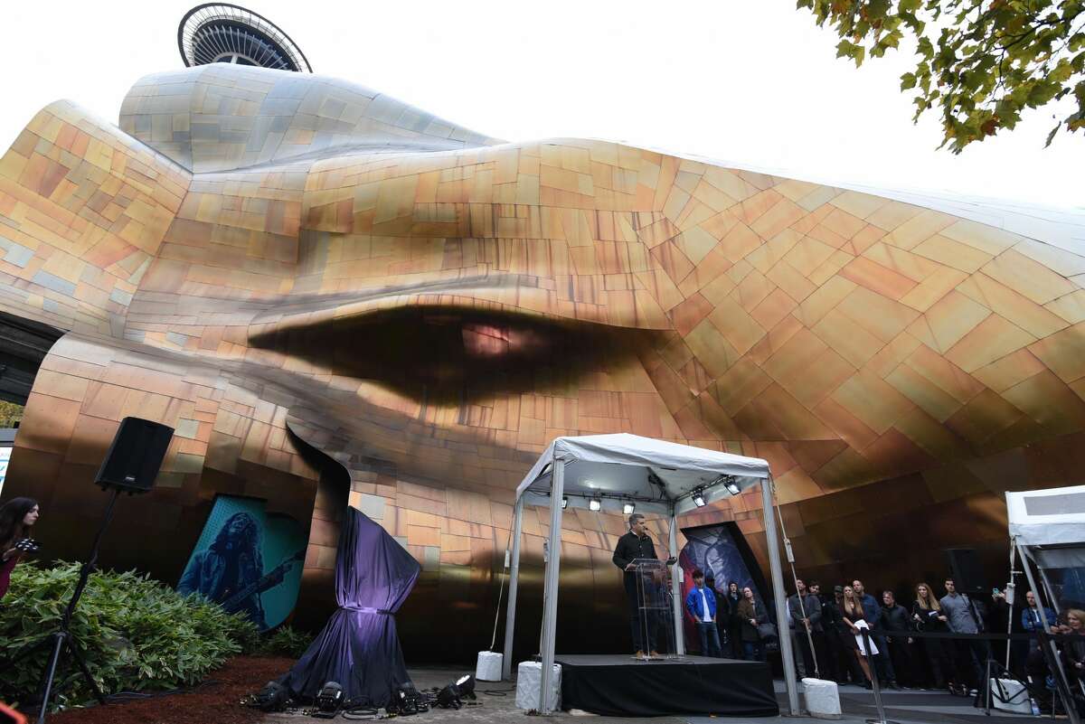 Chris Cornell statue unveiled at the Museum of Pop Culture on Sunday