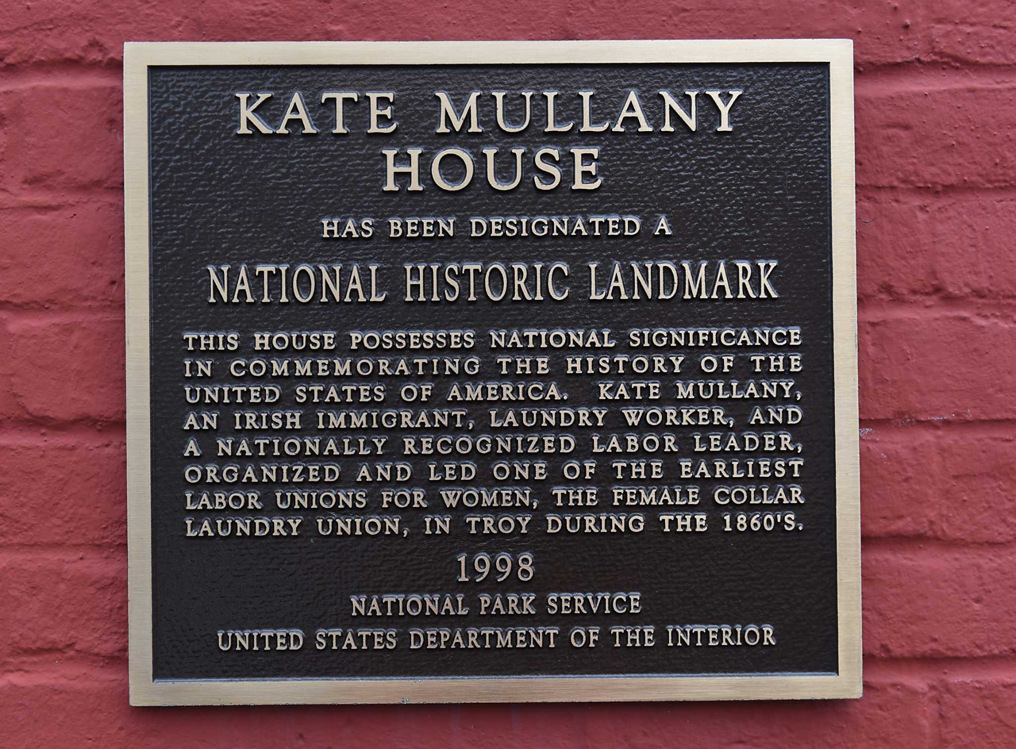 Union members volunteer at Kate Mullany Historic Site in Troy