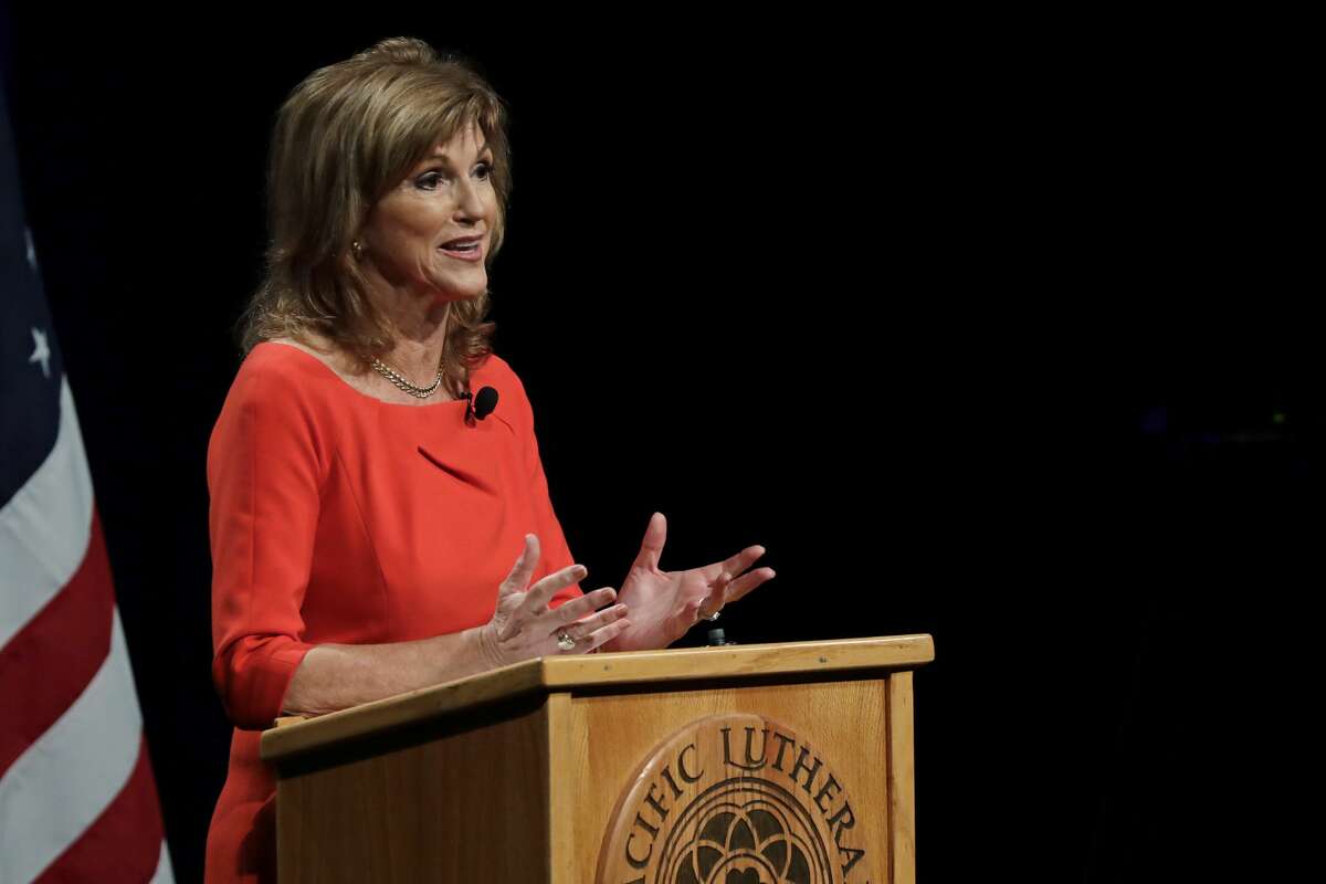 Debate: Hutchison blames Democrats, Cantwell blasts Trump tariffs