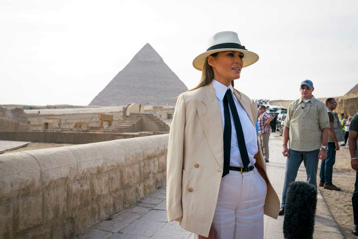 Melania Trump responds to criticism about her 'colonial' hat in Africa
