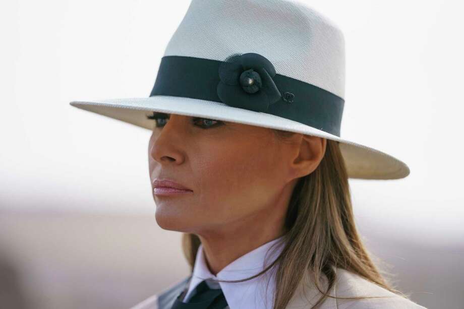 Melania Trump responds to criticism about her 'colonial' hat in Africa ...