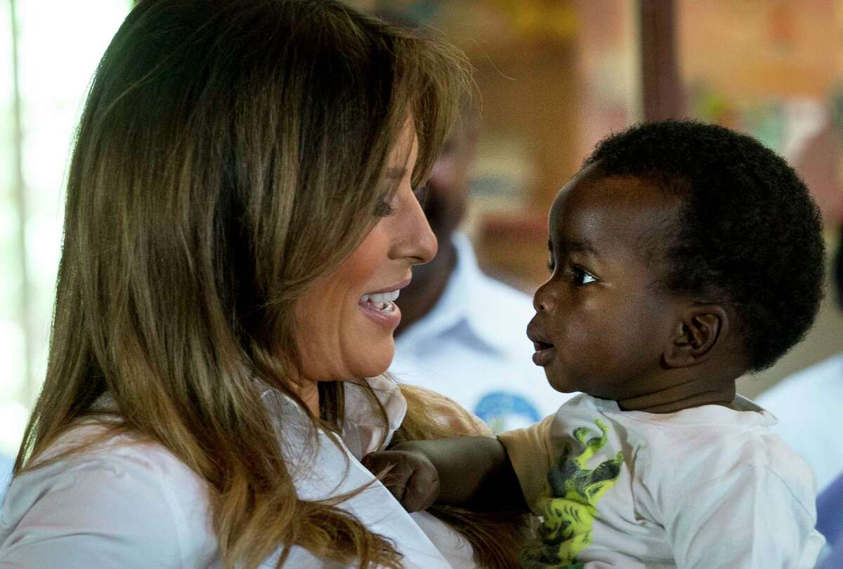 Melania Trump responds to criticism about her 'colonial' hat in Africa