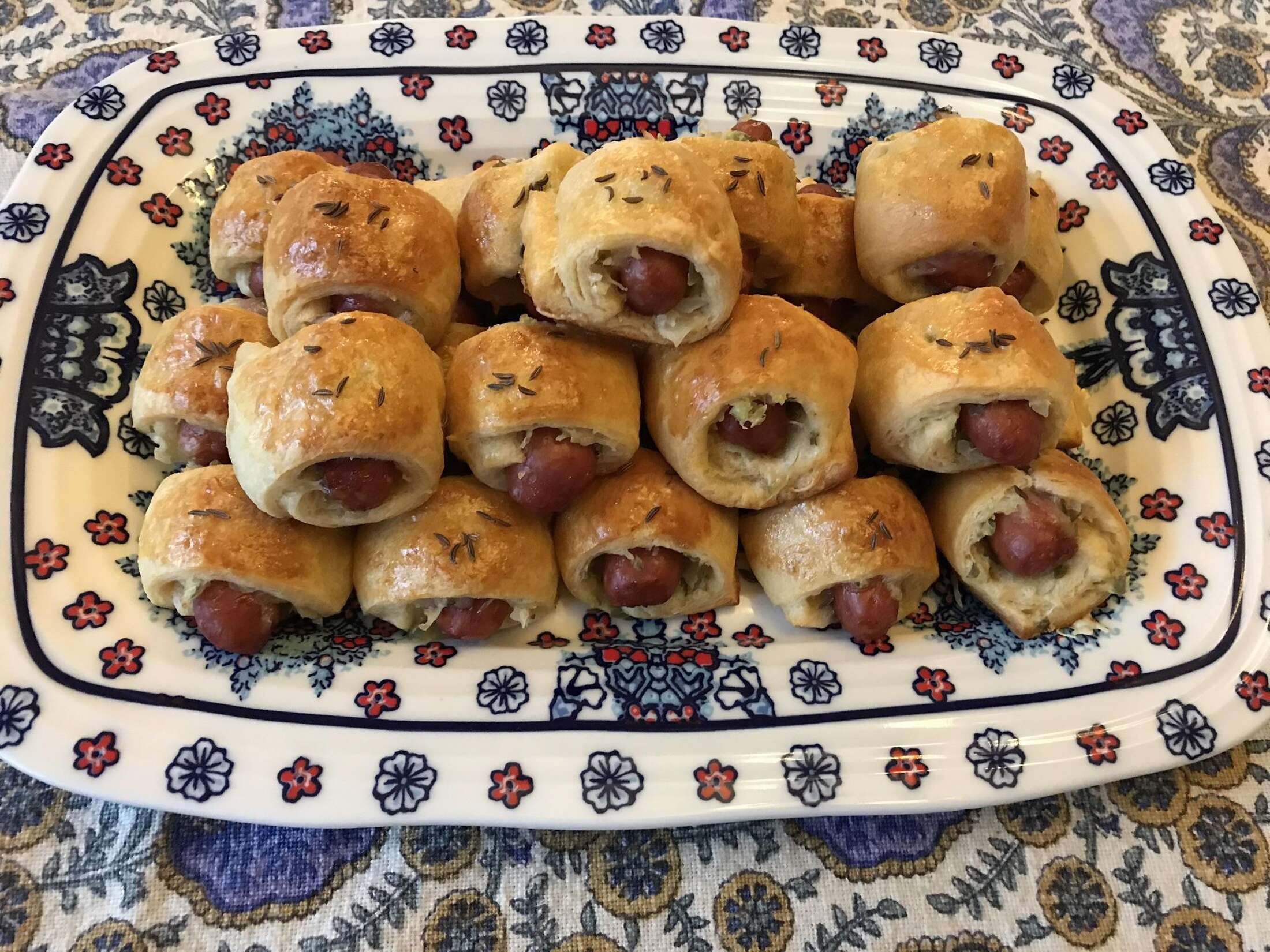 Recipe: Reuben Pigs in a Blanket