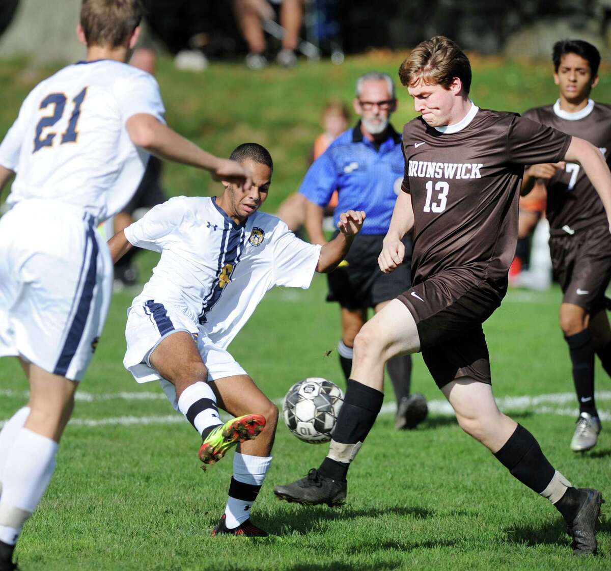 Brunswick soccer cruises past Trinity-Pawling