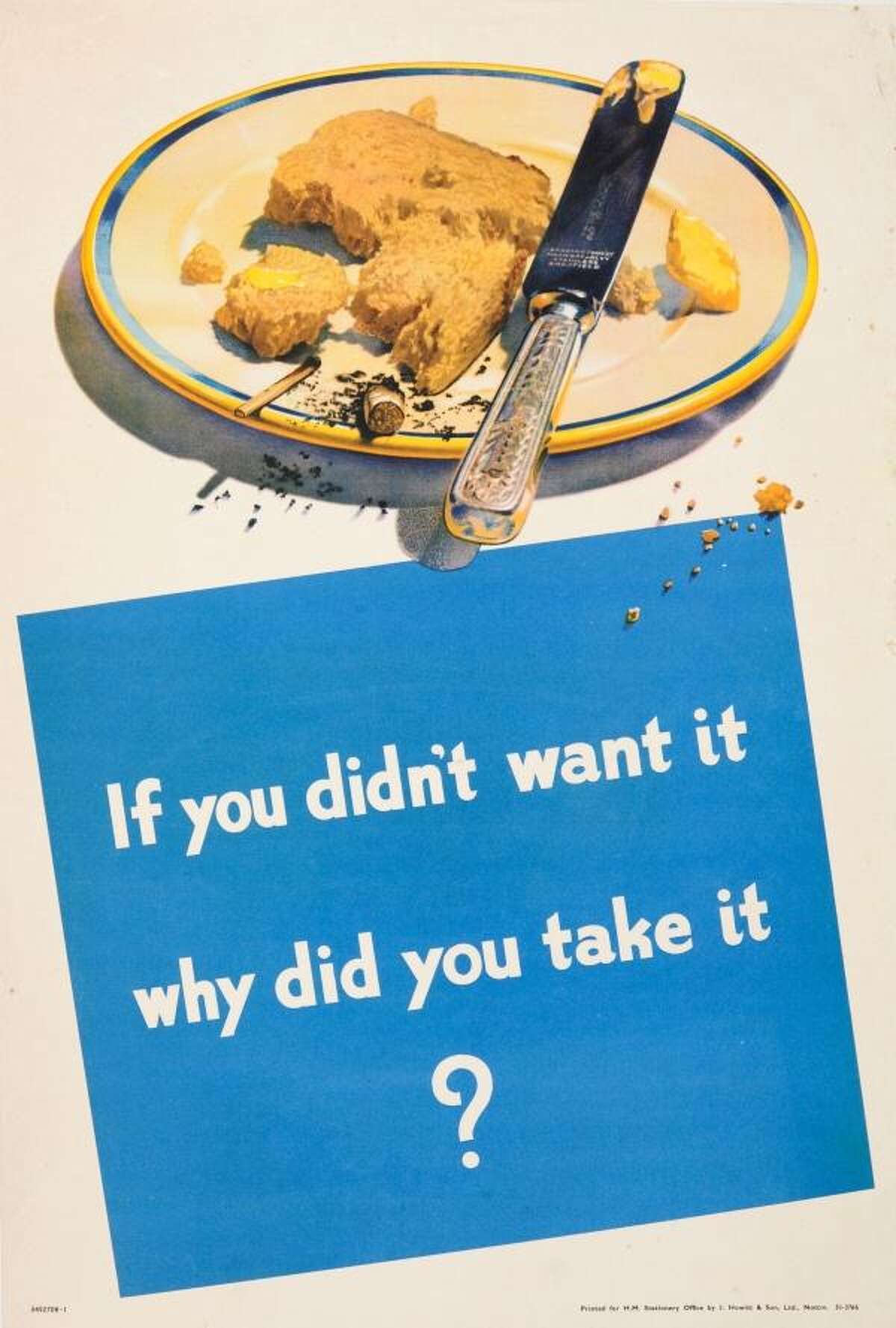 Vintage war propaganda posters show the food battles on the home front