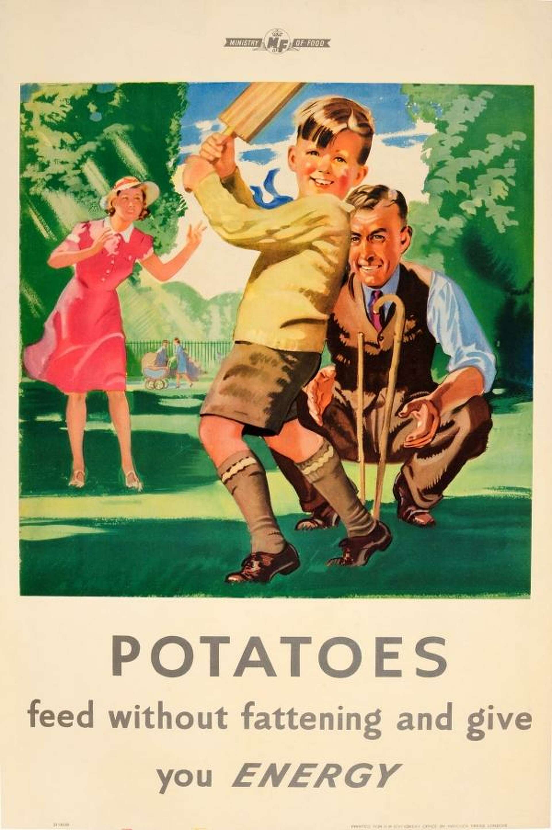 Vintage war propaganda posters show the food battles on the home front