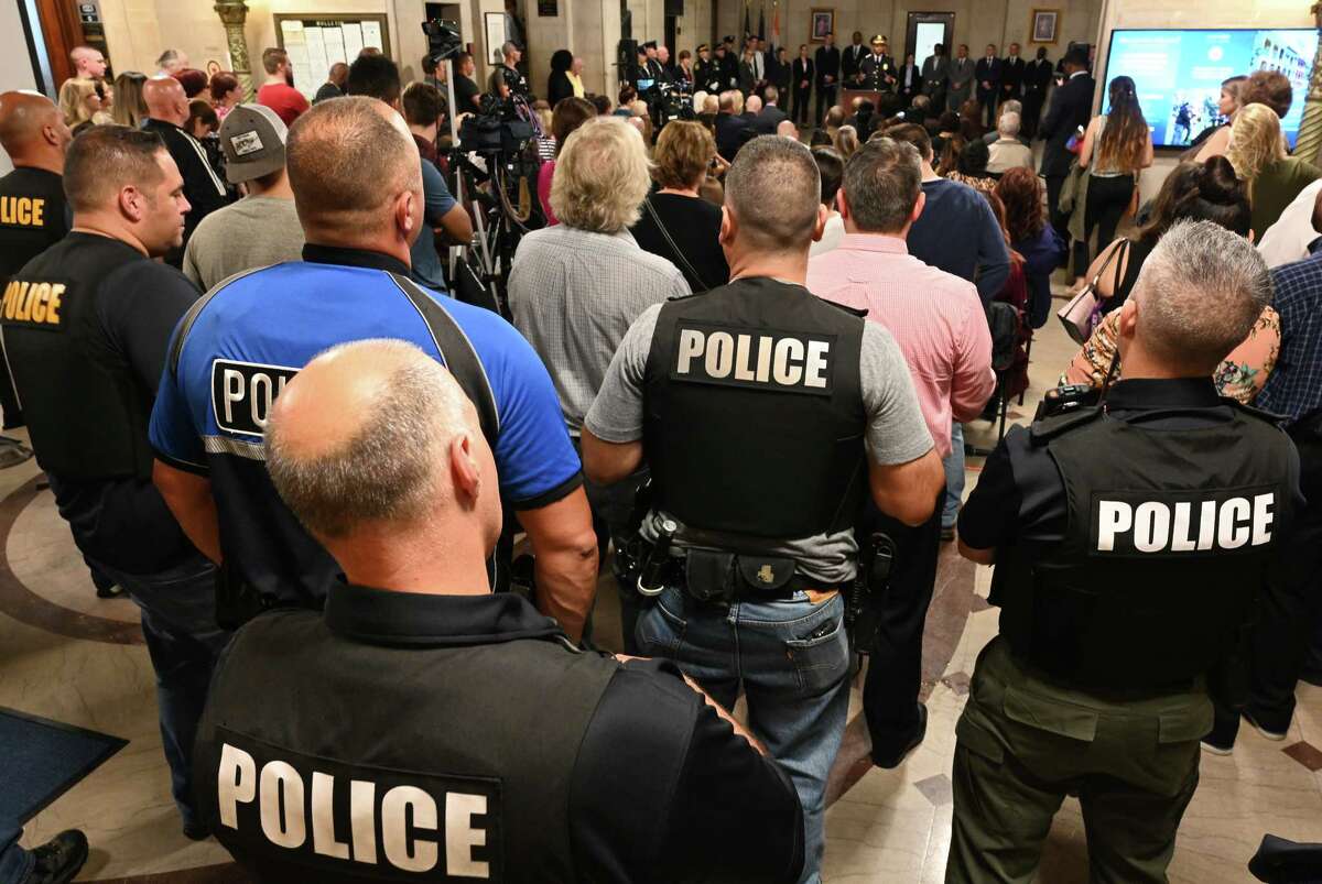 Photos: Albany police swear in 19 new recruits