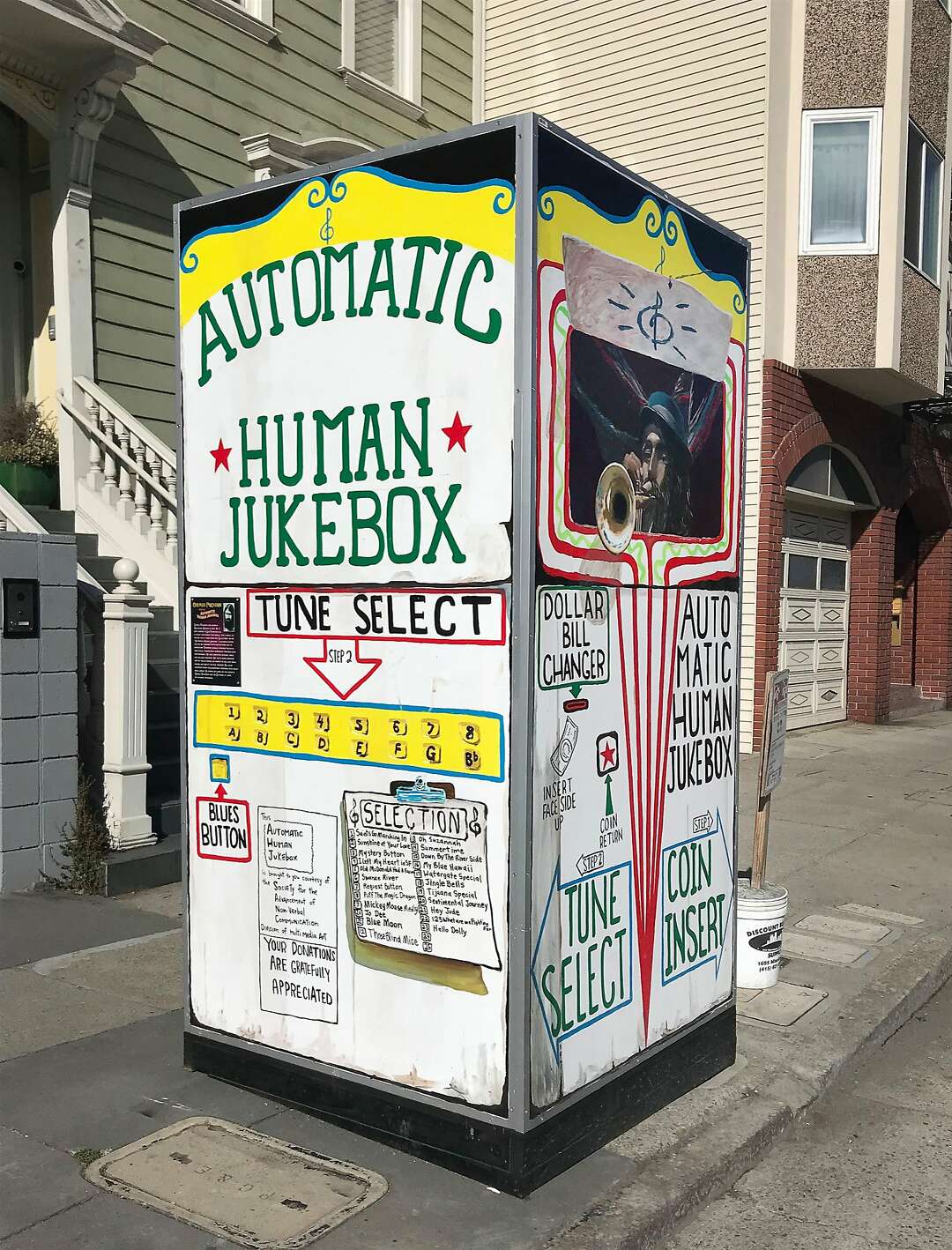 Grimes Poznikov, the Automatic Human Jukebox, gets temporary memorial