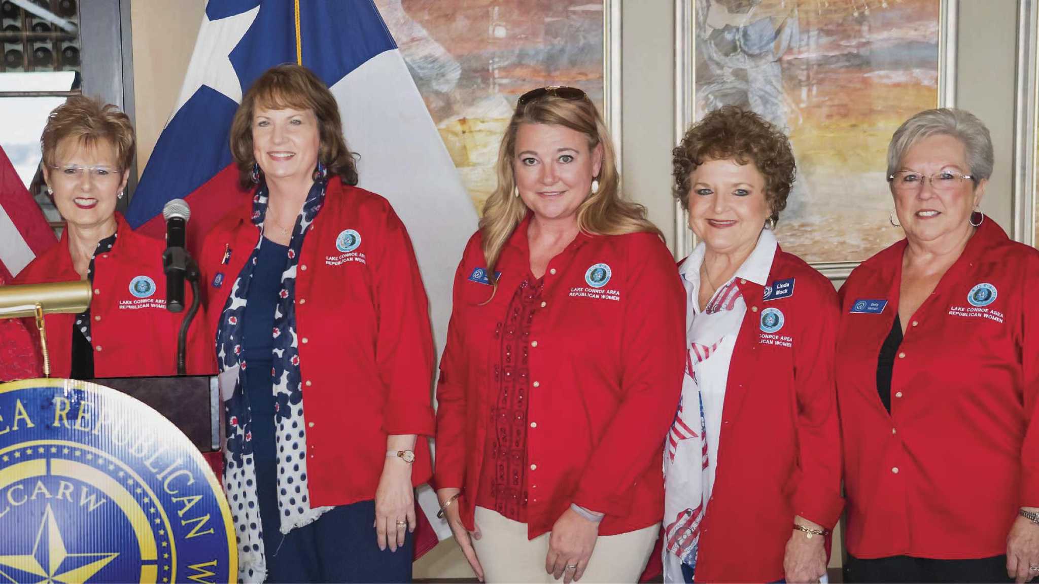 Texas First Lady Cecilia Abbott visits LCARW October meeting