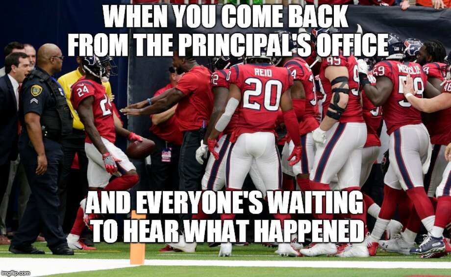 Memes celebrate Texans' win, position atop AFC South - Houston Chronicle