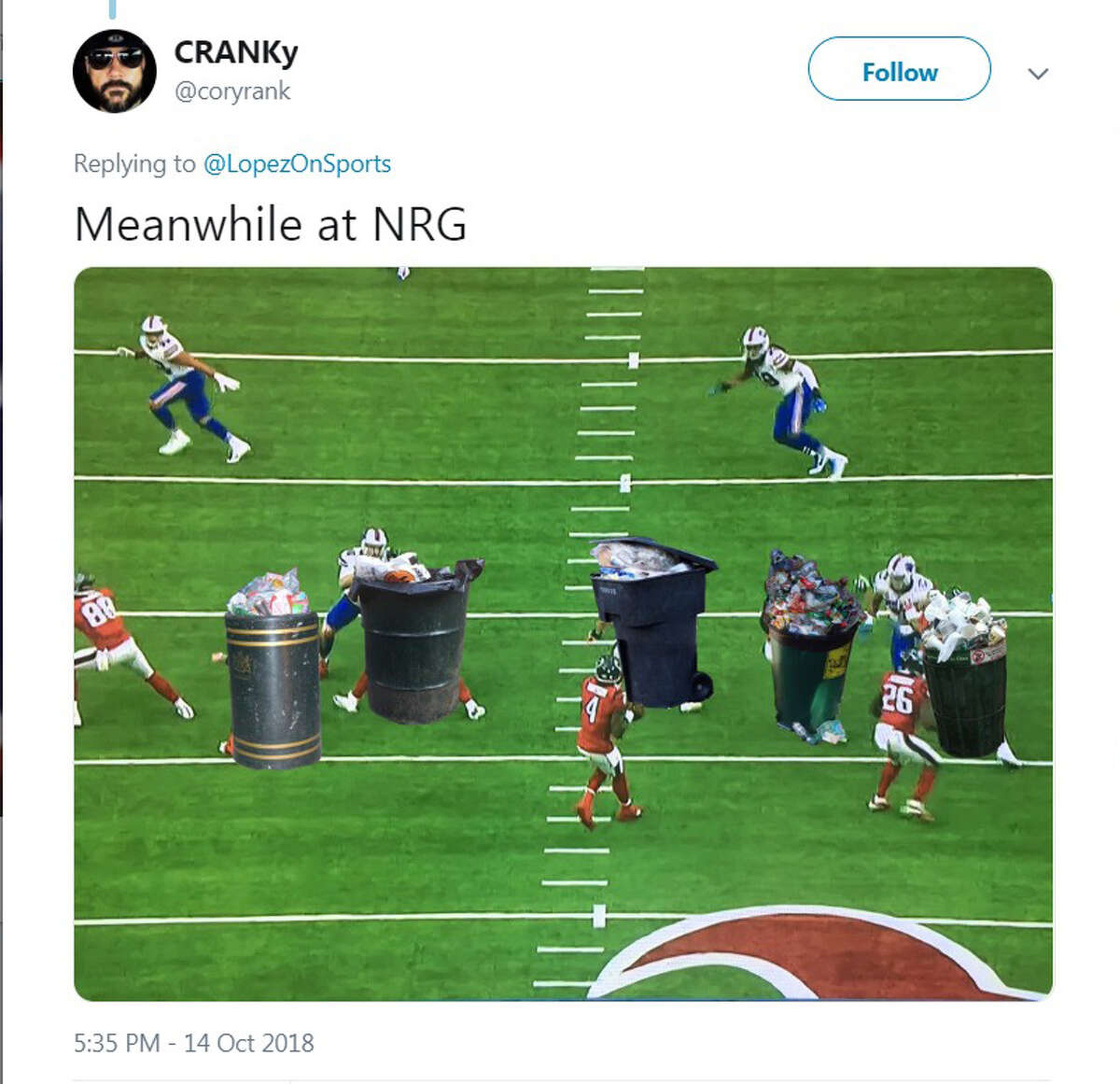 Memes celebrate Texans' win, position atop AFC South