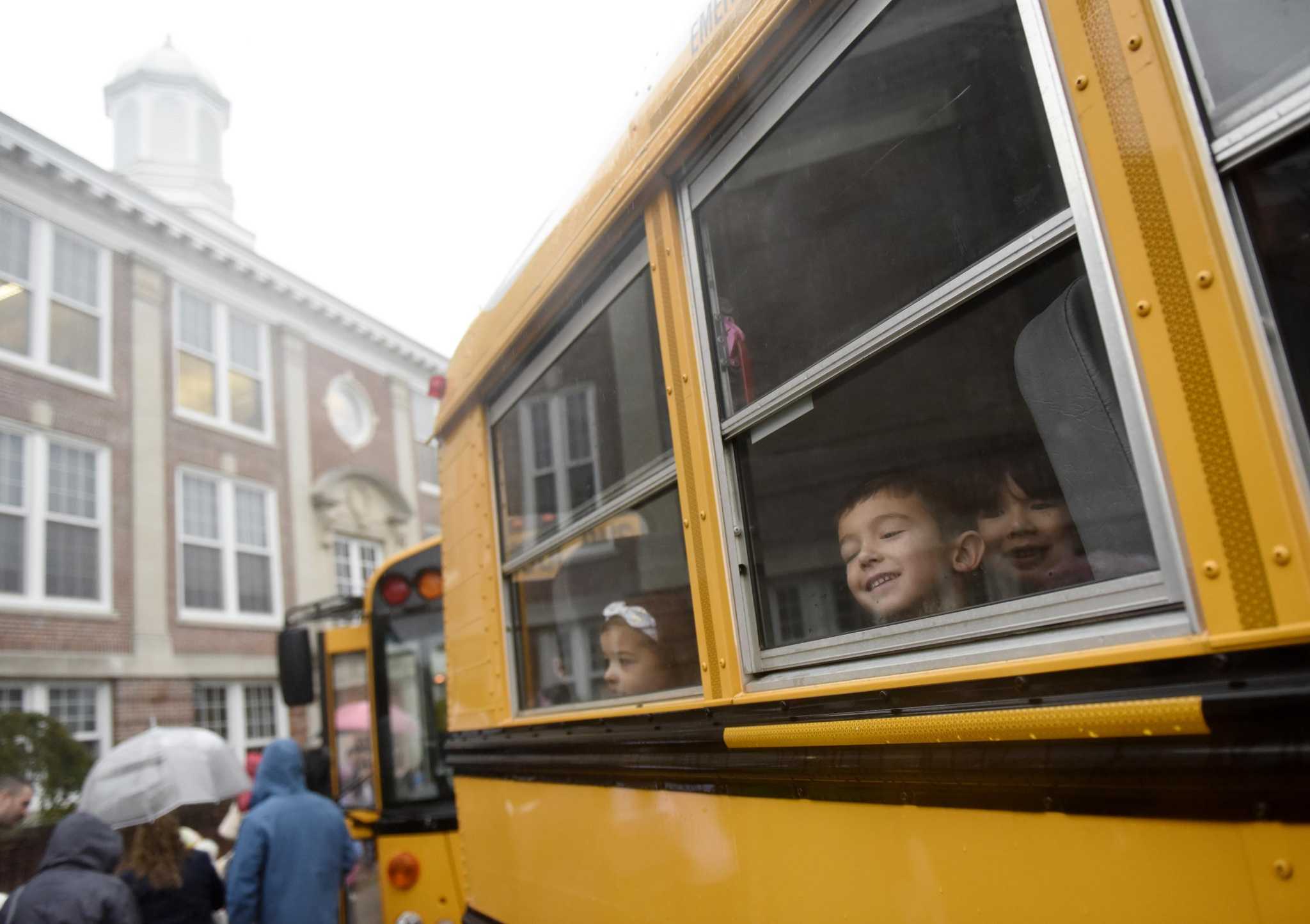 Cos Cob students return to class