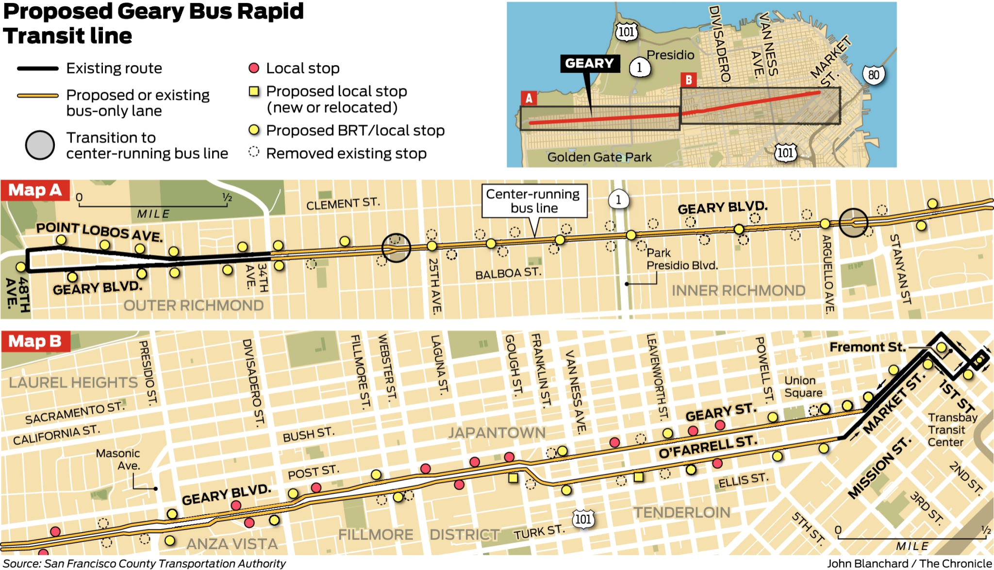 Judge tosses lawsuit aimed at slowing Geary Blvd. bus rapid transit system Judge tosses lawsuit aimed at slowing Geary Blvd. bus rapid transit system