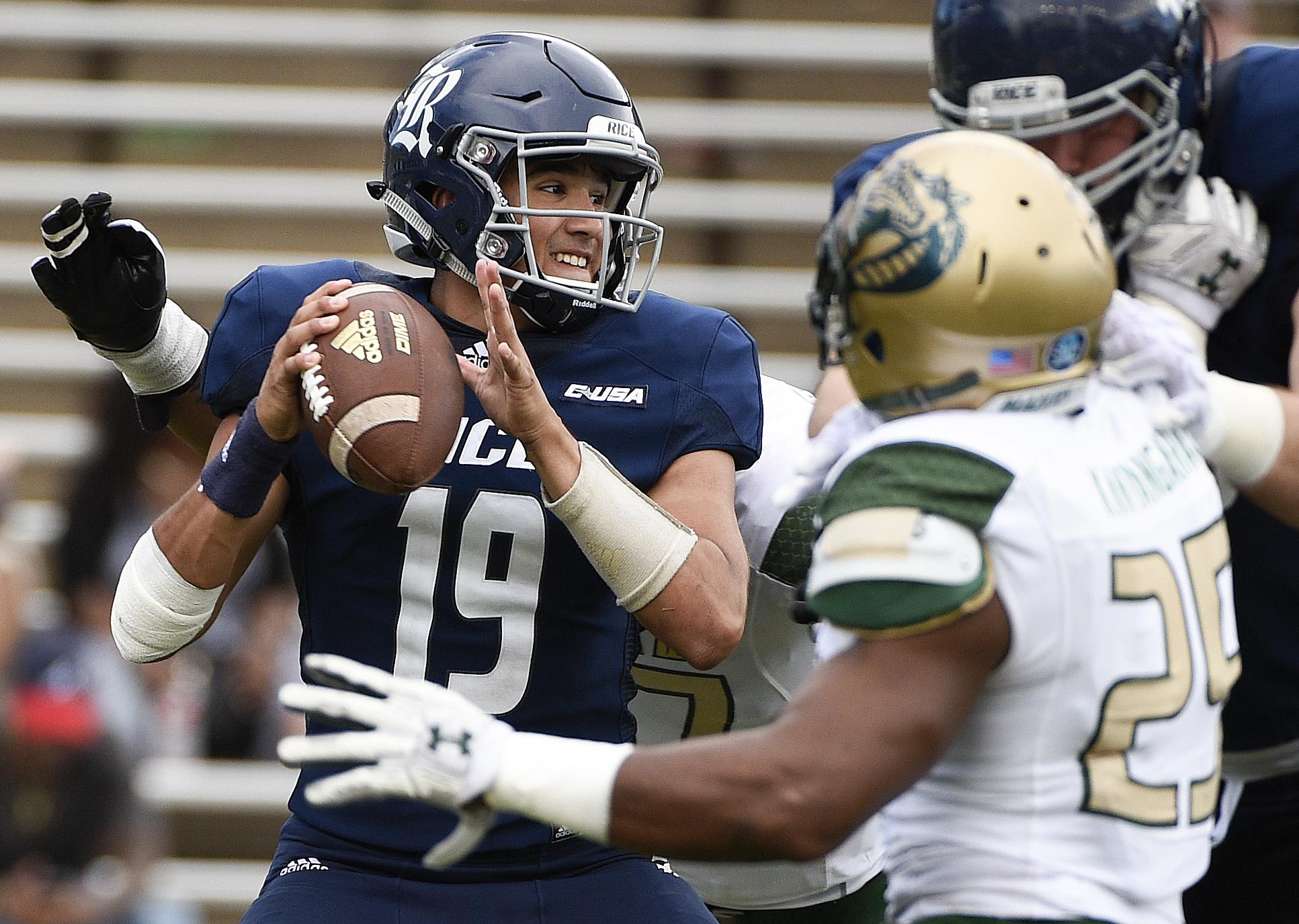 Rice switching to Evan Marshman at quarterback