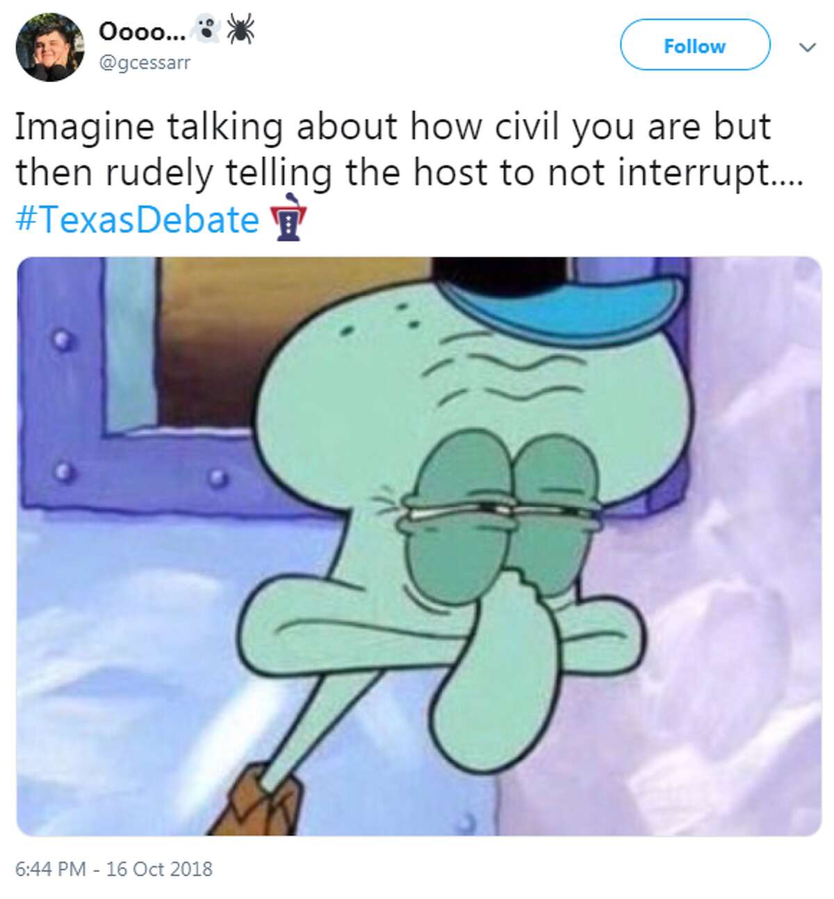 Hilarious Twitter reactions to the Texas Senate debate in San Antonio