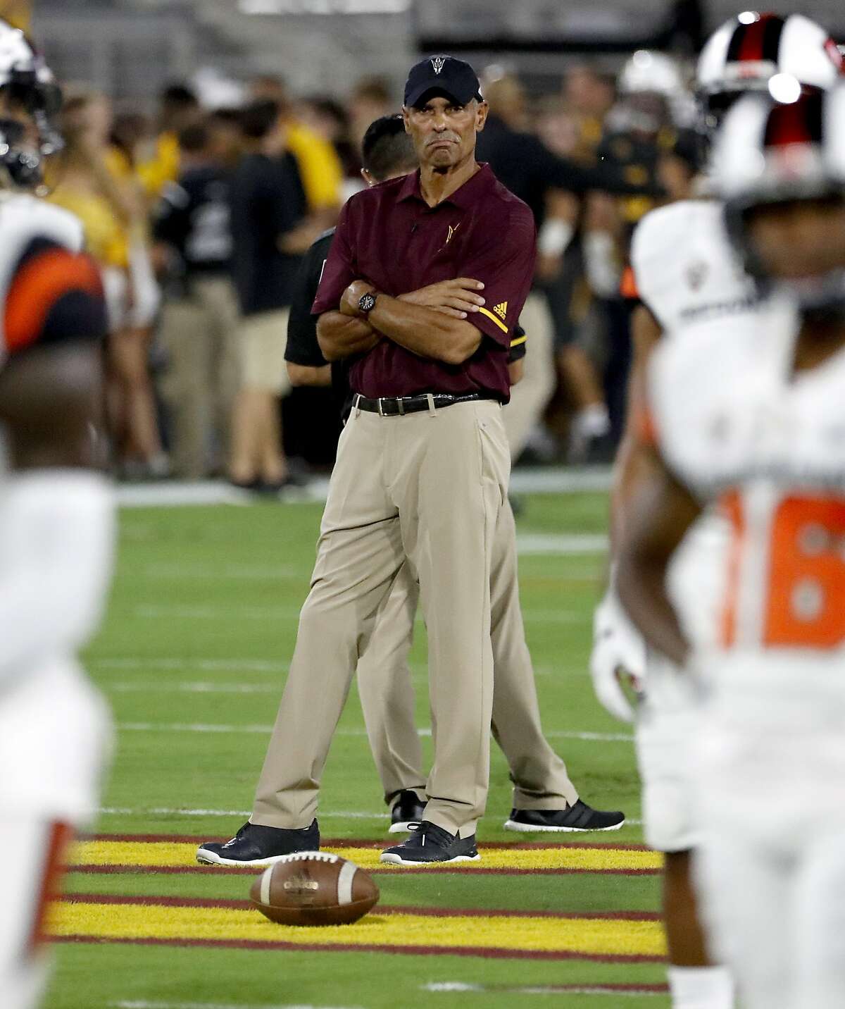 Herm Edwards, trying to make ASU a force again in Pac-12, takes on Stanford