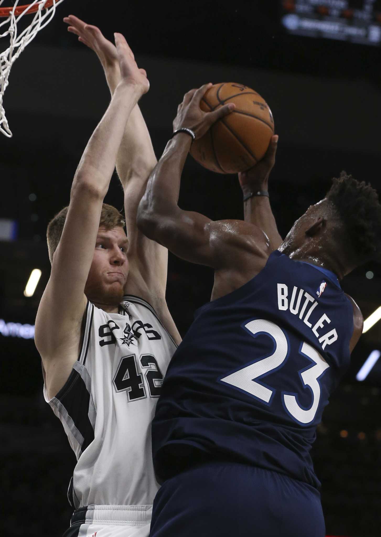 Spurs receive 'big time' play from Bertans down stretch