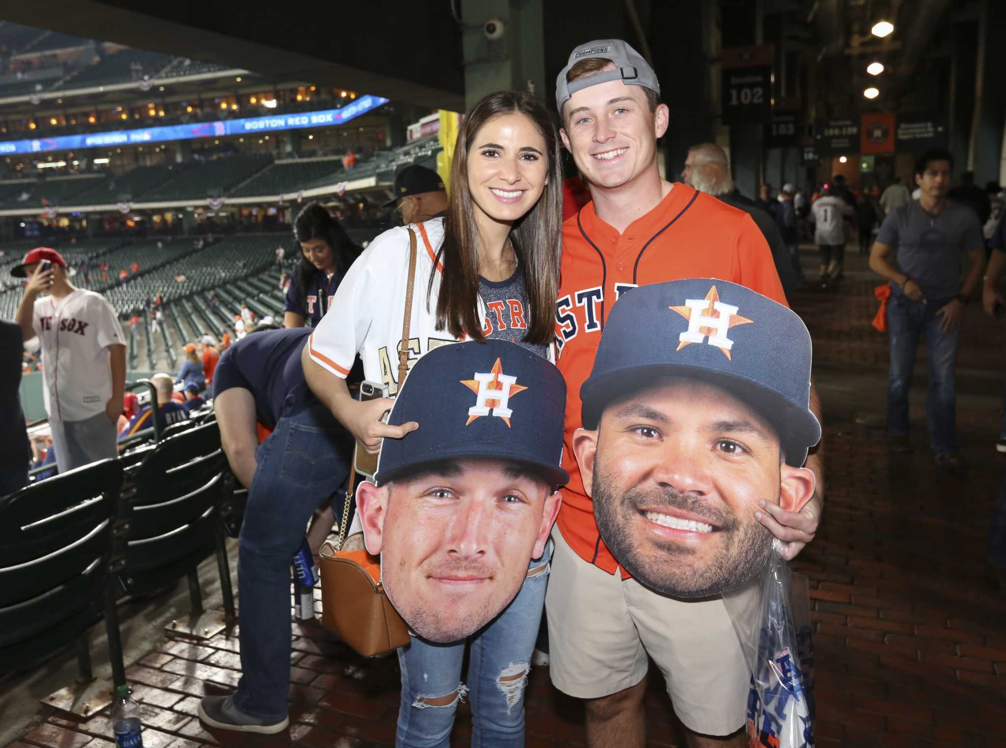 Astros fans go from hope to grief as Red Sox win AL championship