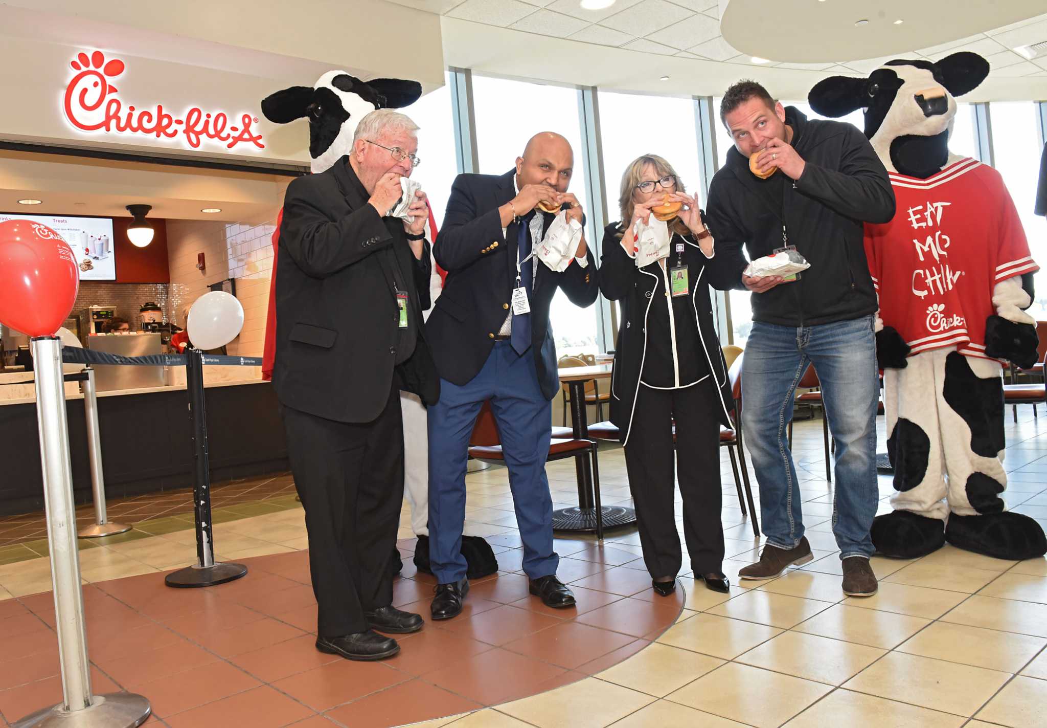 First Capital Region Chick-fil-a opens at Albany airport