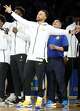 Warriors make sure spotlight shines on longtime employee