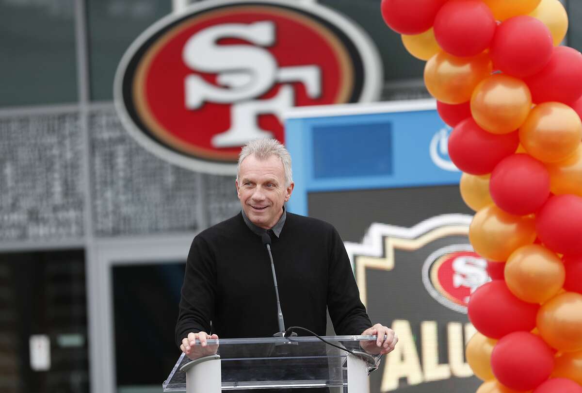 Emotions flow as 49ers unveil Joe Montana, Dwight Clark statues