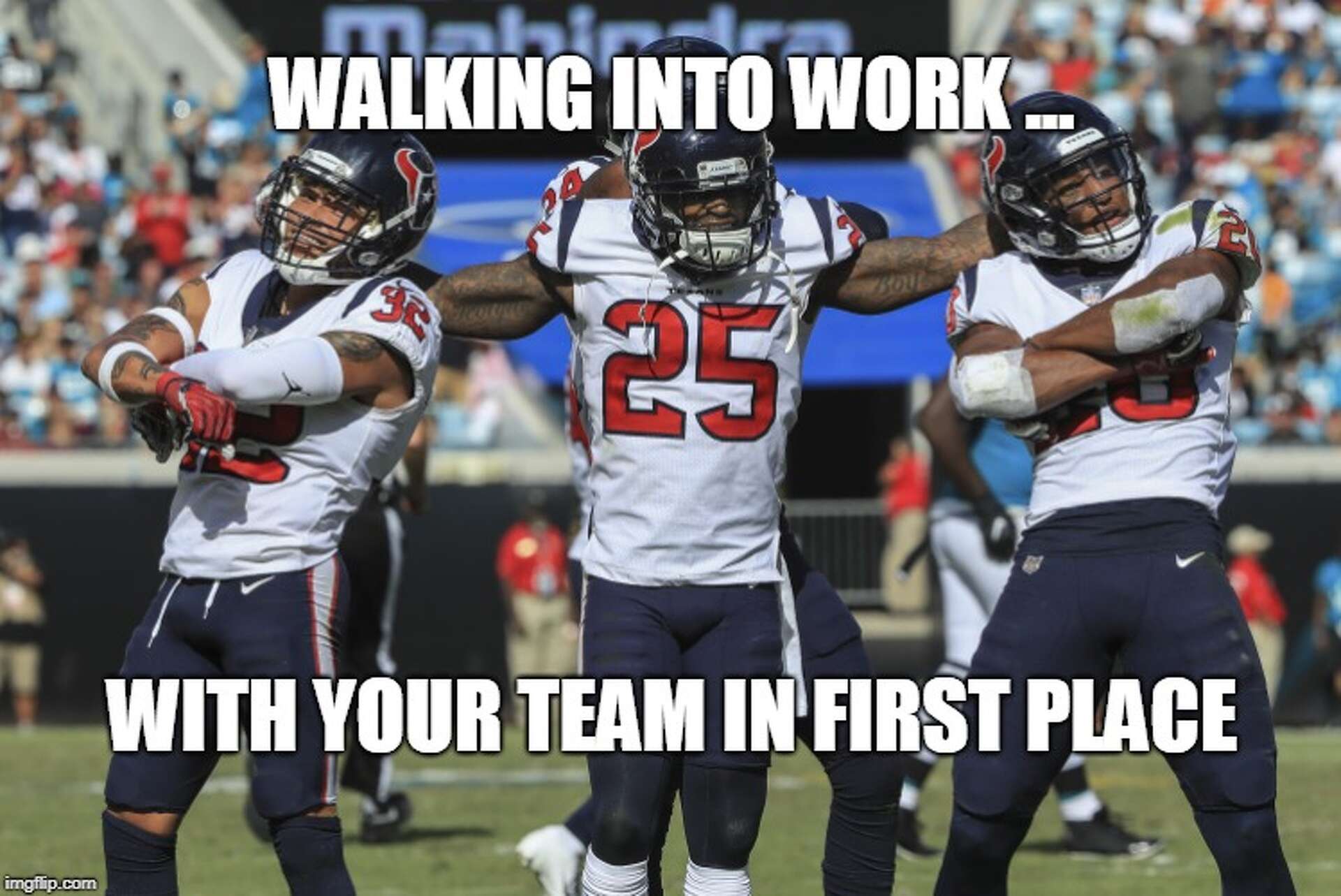 Memes celebrate Texans' win, move into first place
