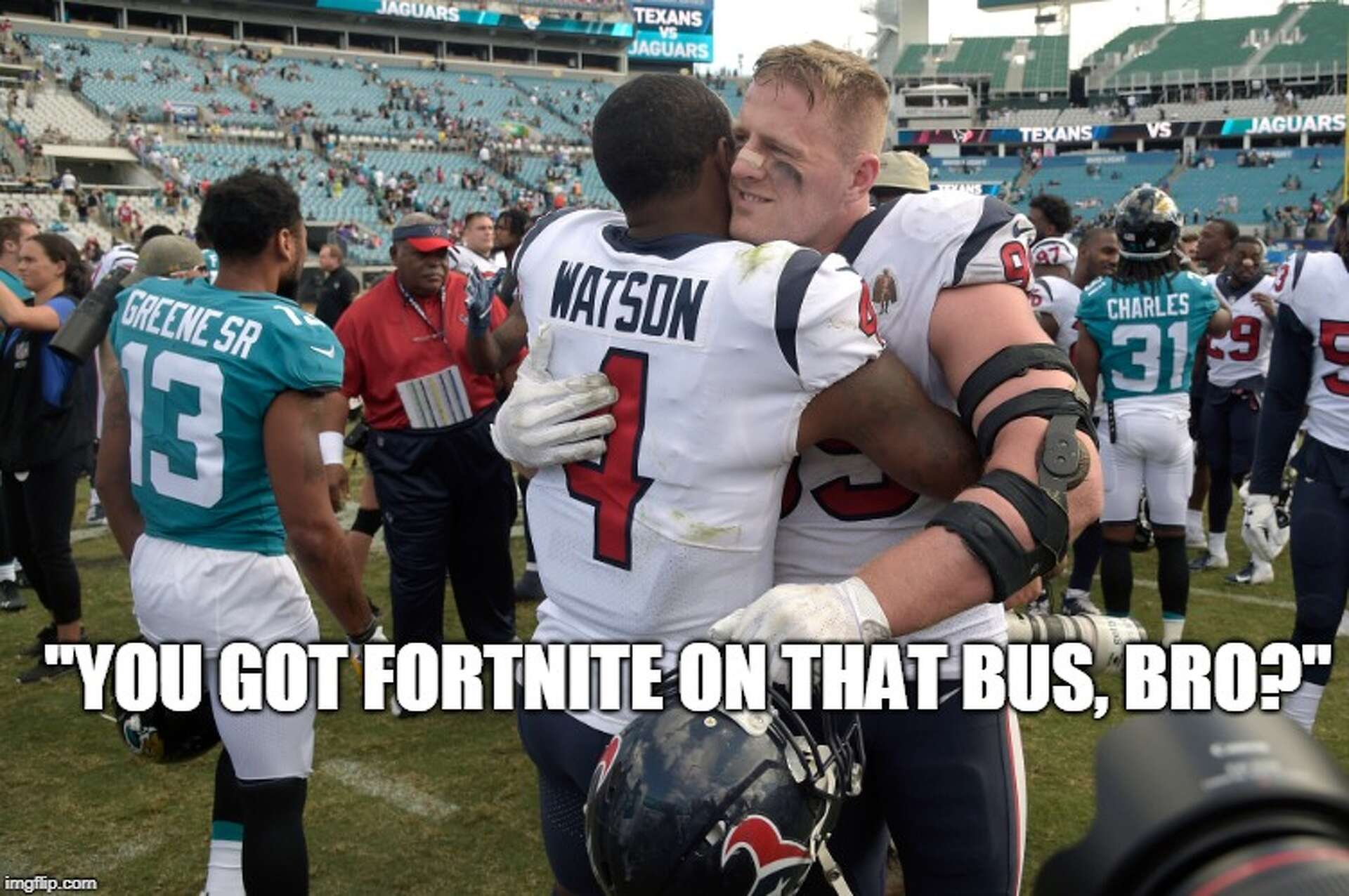 Memes celebrate Texans' win, move into first place