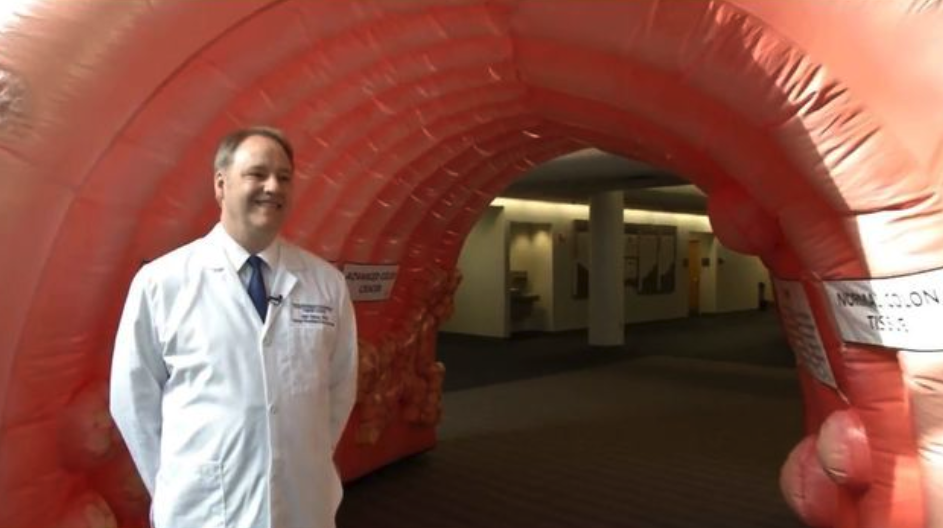 Inflatable bowel conundrum: Who stole hospital's giant colon?