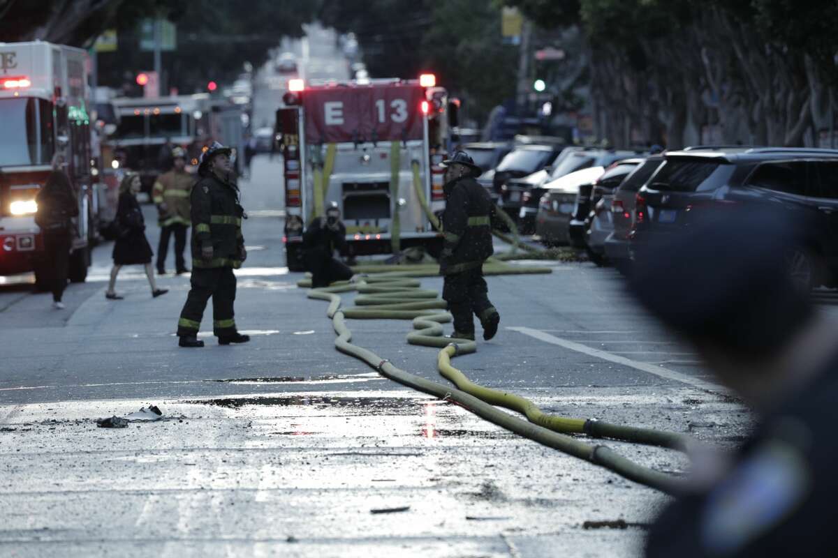 SF firefighters battle ‘fierce’ blaze in residential high-rise floor by ...