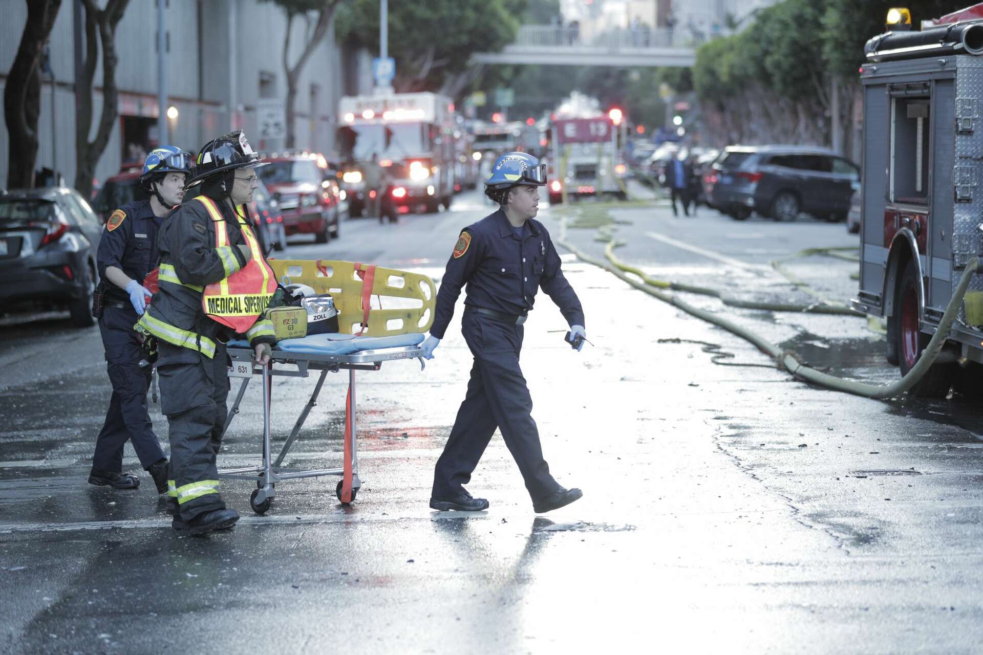 SF firefighters battle ‘fierce’ blaze in residential high-rise floor by ...