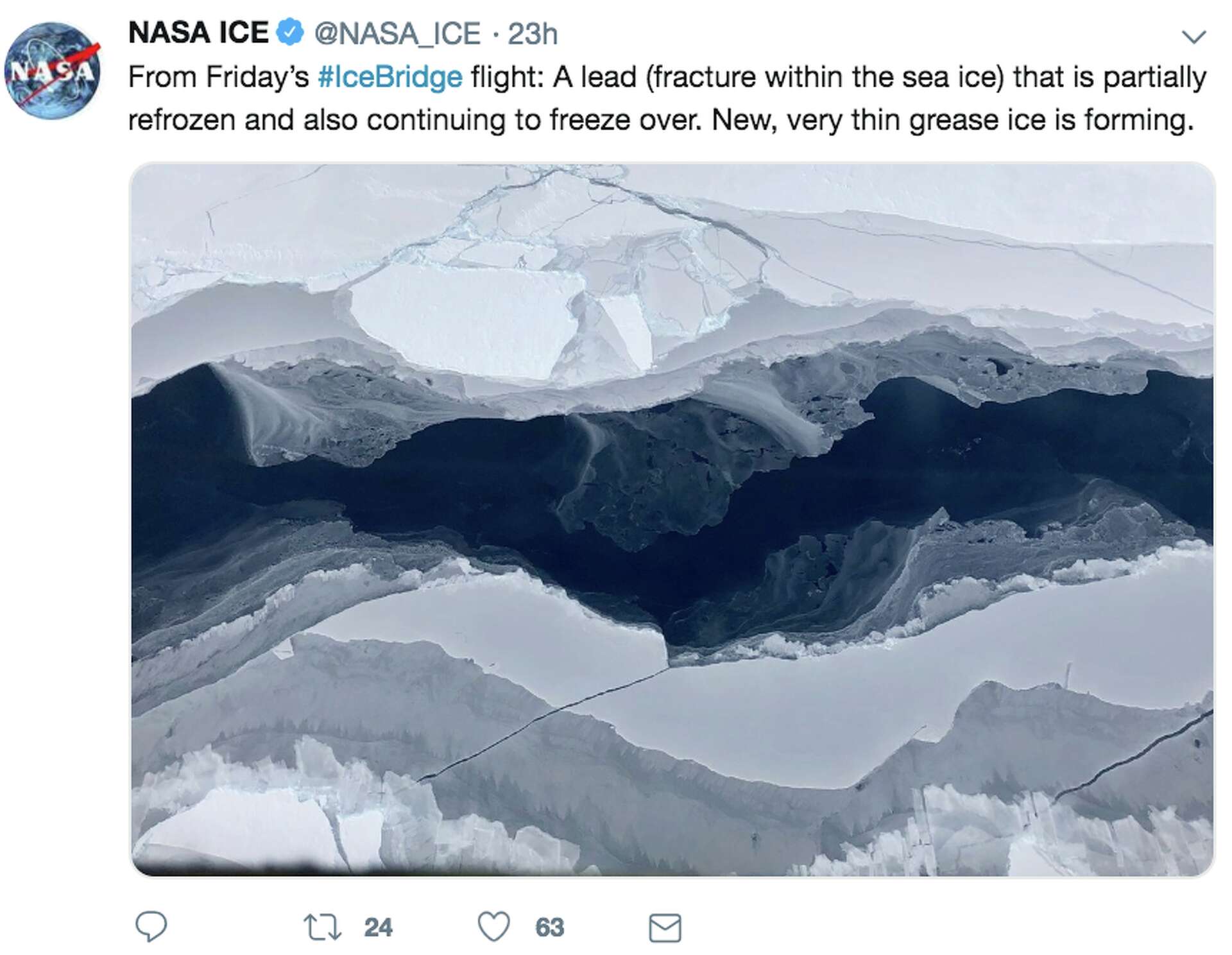 Perfectly rectangular iceberg spotted by NASA is an object of geometric ...