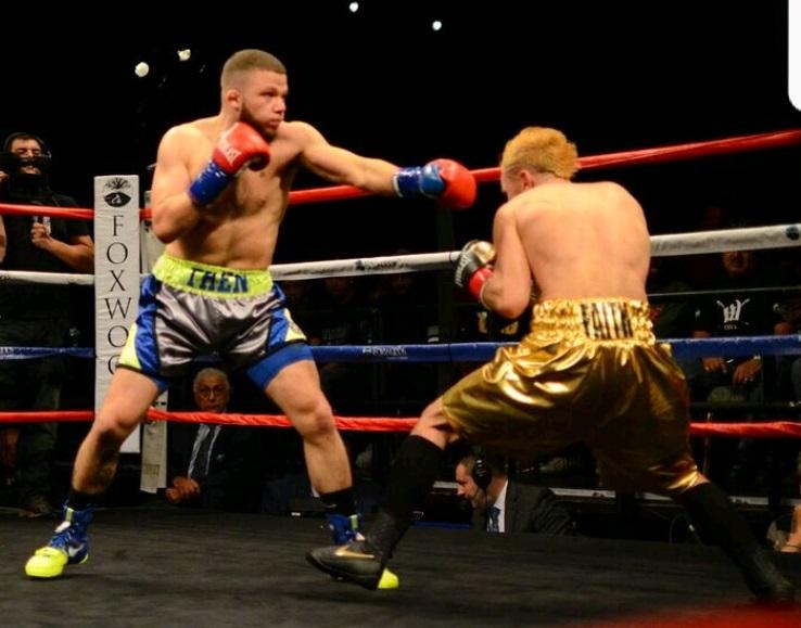 Danbury boxer Then wins pro debut