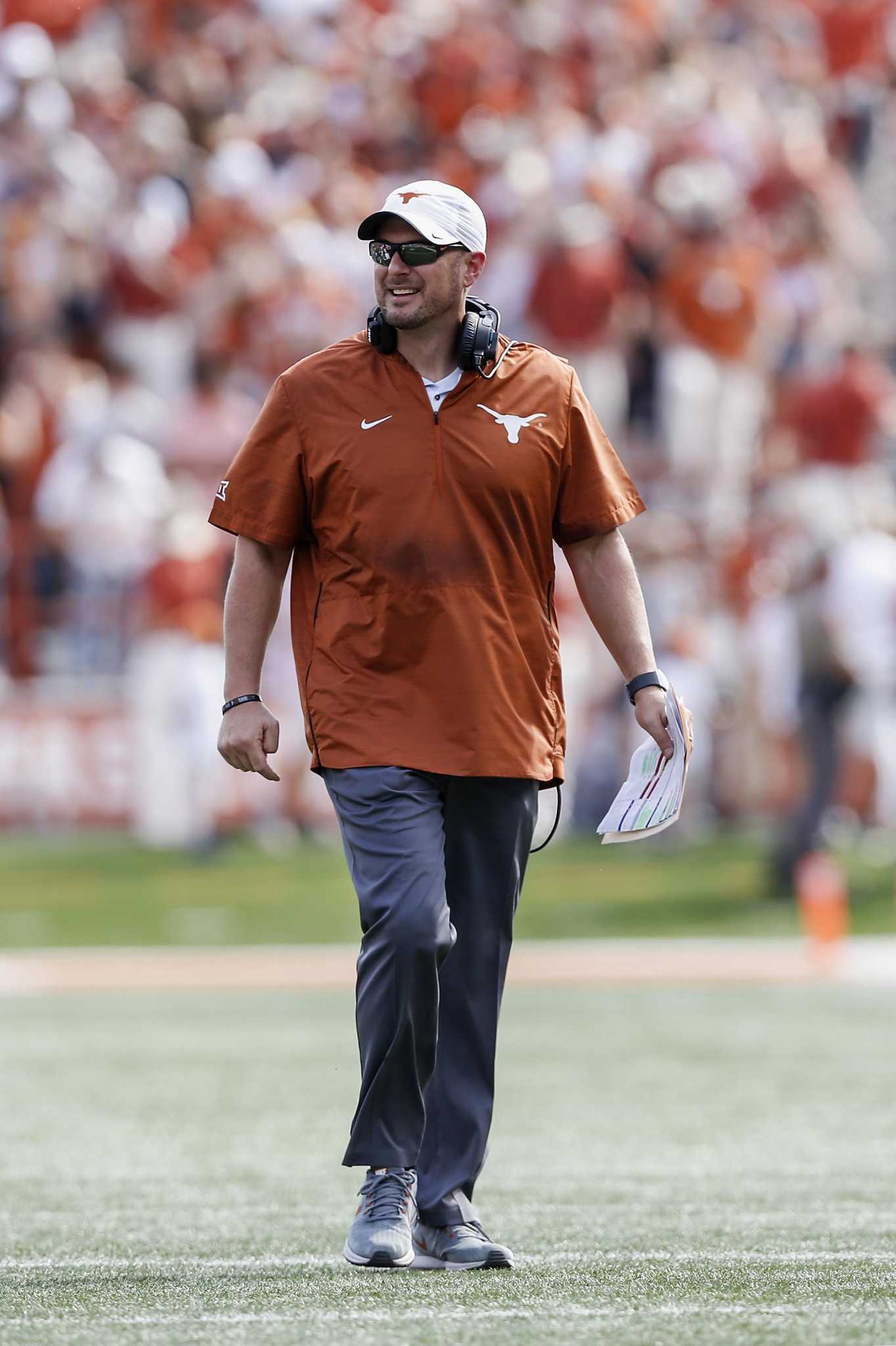 Texas coach Tom Herman enlists help of former Kansas coach David Beaty