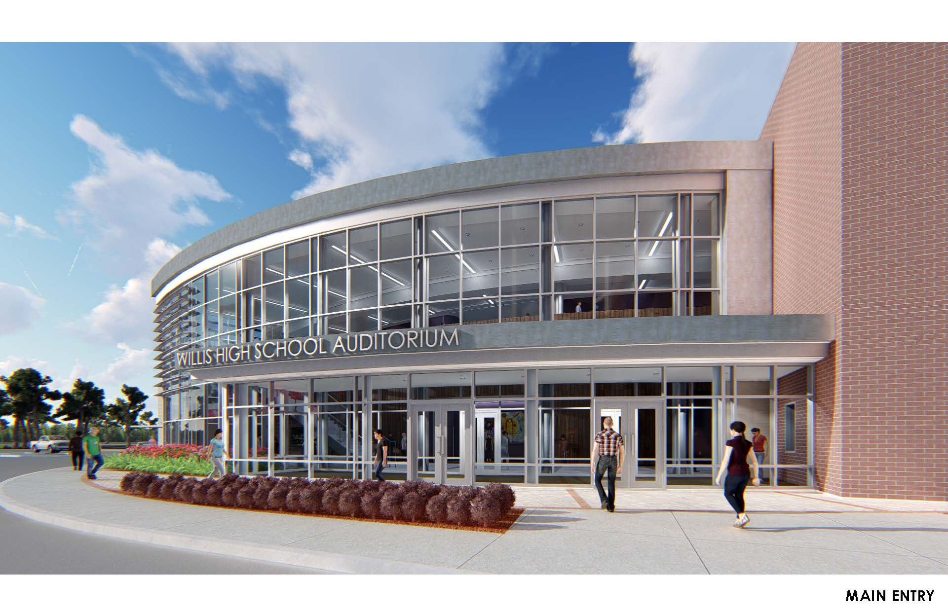Willis ISD nears completion on $14.7 million performing arts center