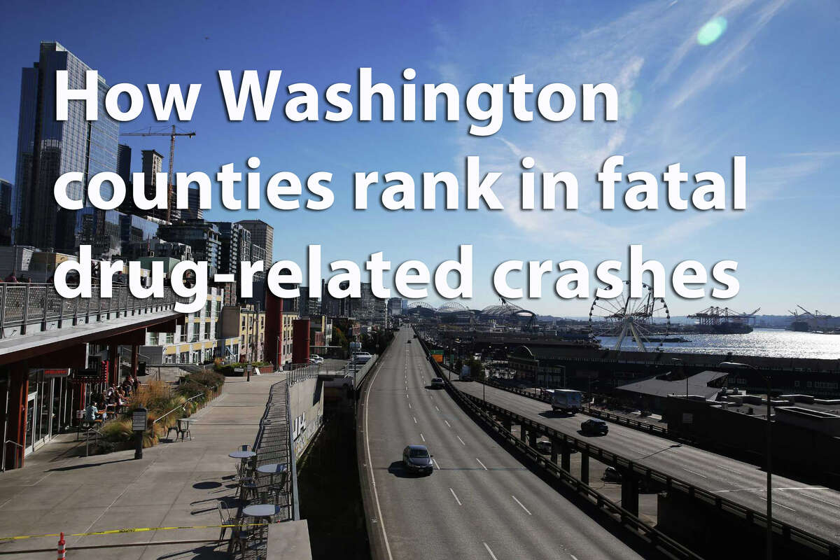 Washington's top counties for fatal drug-related crashes