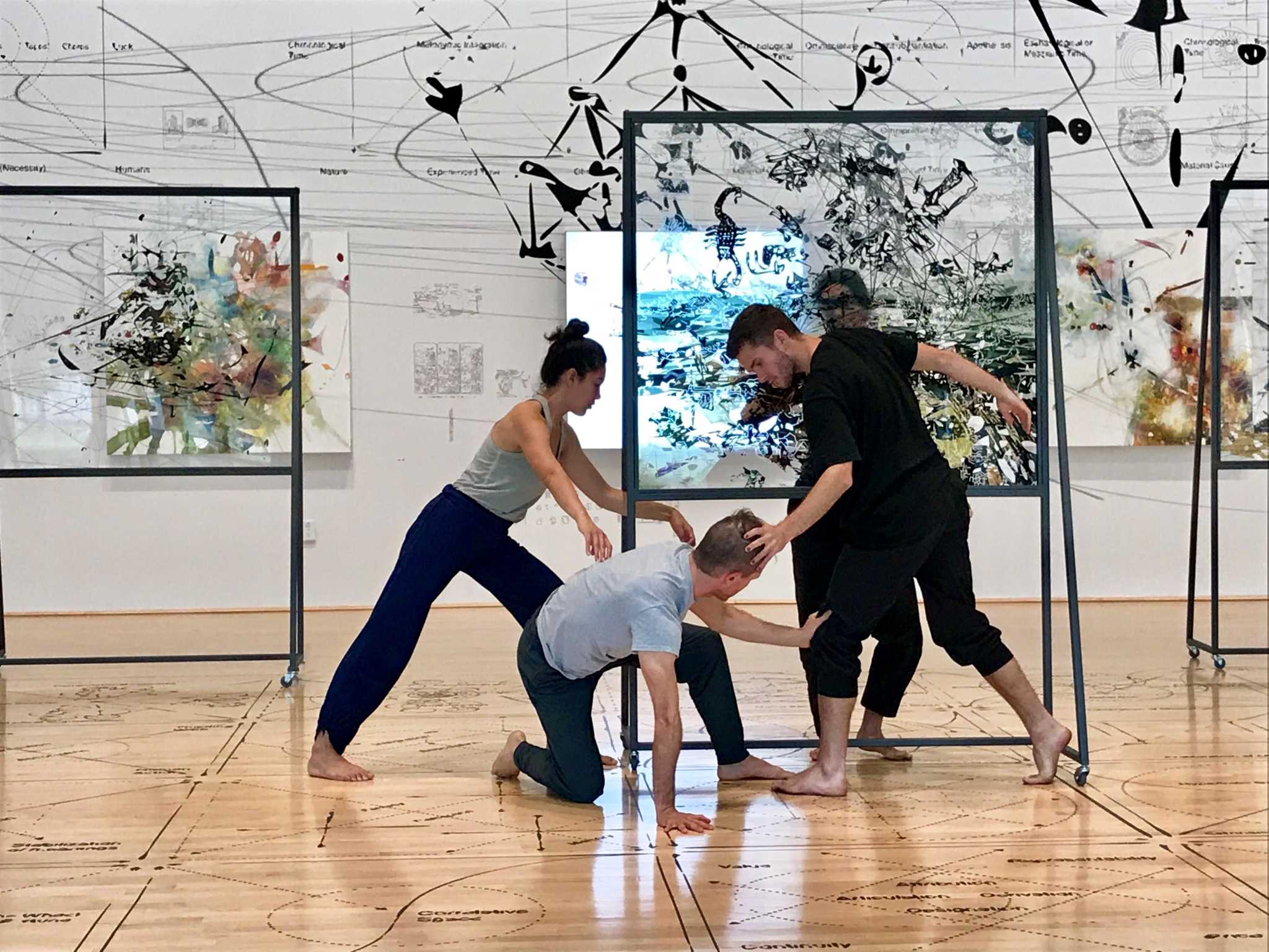 Artist Matthew Ritchie examines the demons in the diagram of human history