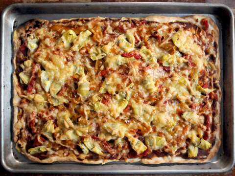 Recipe: Cracker Crust Pizza