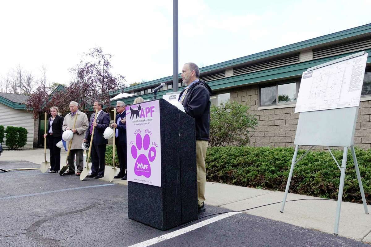 Photos: Glenville shelter breaks ground on new cat care center