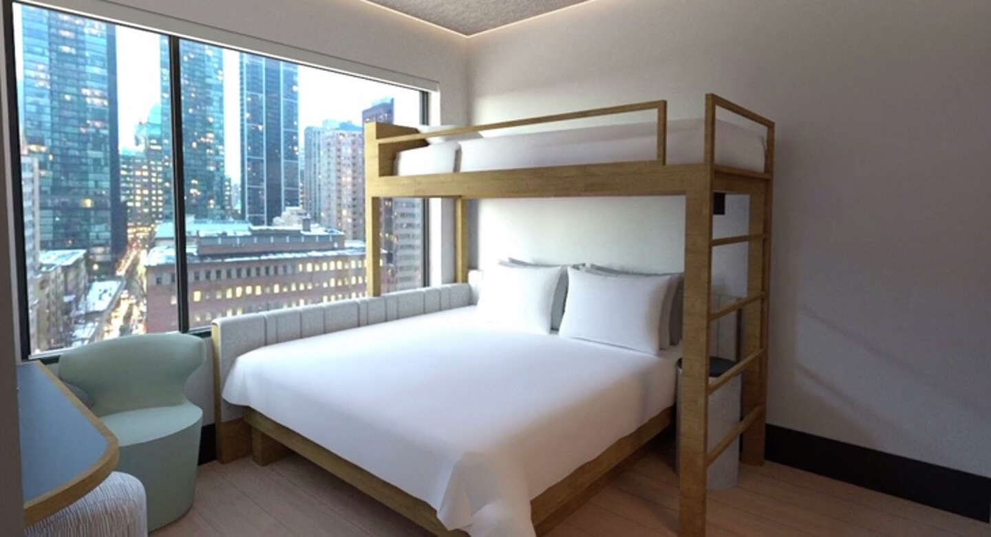 Can you fit in these tiny new hotel rooms?