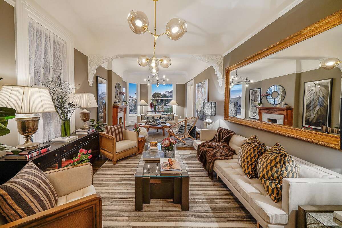 Pent room showcasing designer’s legacy crowns five-bedroom Victorian in ...