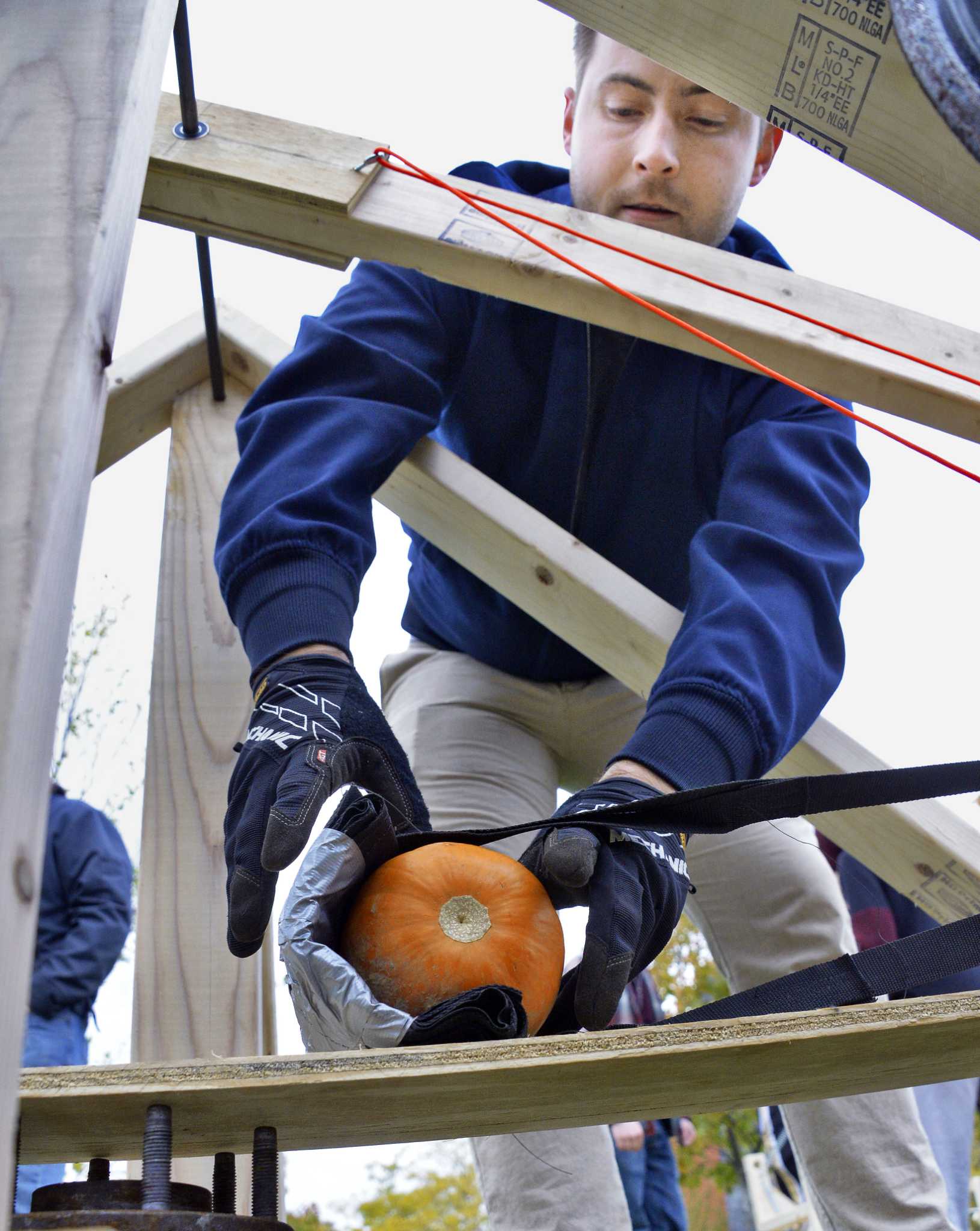 Photos: Pumpkin catapult