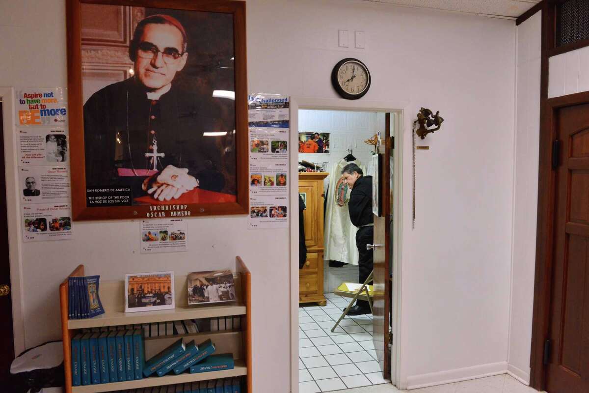 Touched by a saint, made a relic