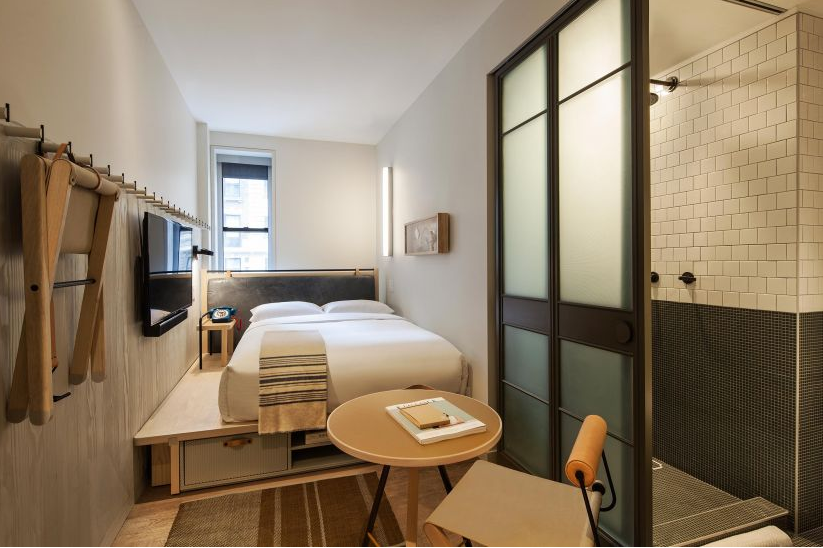 Can you fit in these tiny new hotel rooms?