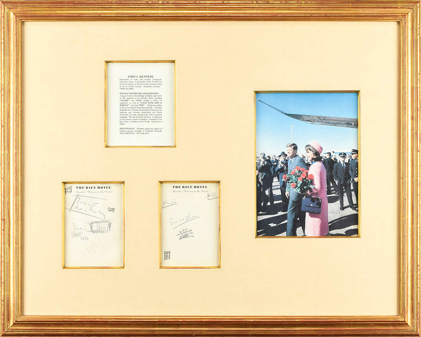 JFK assassination artifacts up for auction as 55th anniversary looms