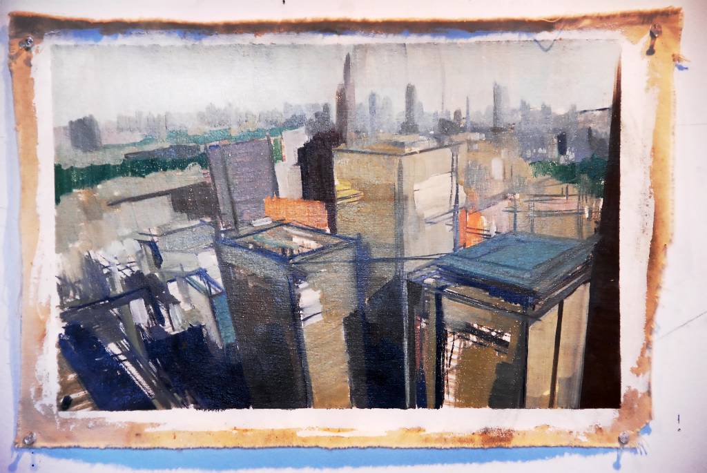 Artist Ben Schwab finds inspiration in architecture