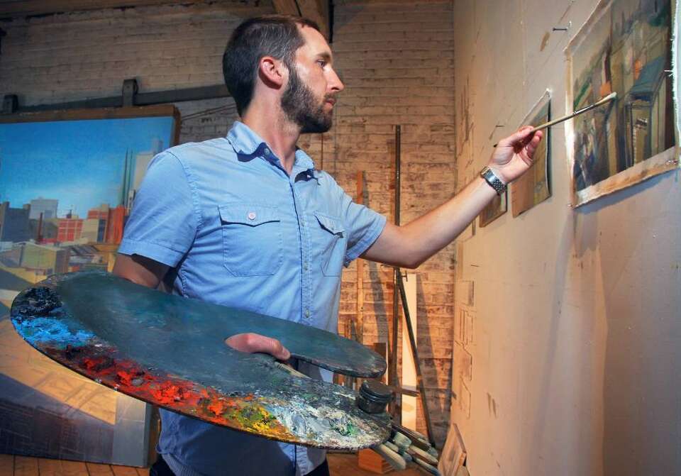 Artist Ben Schwab finds inspiration in architecture