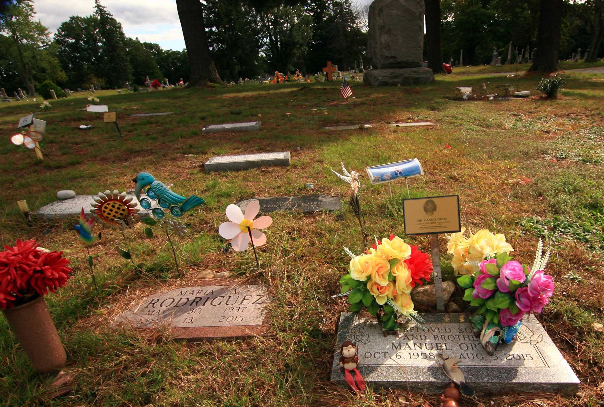 Cemetery manager arrested