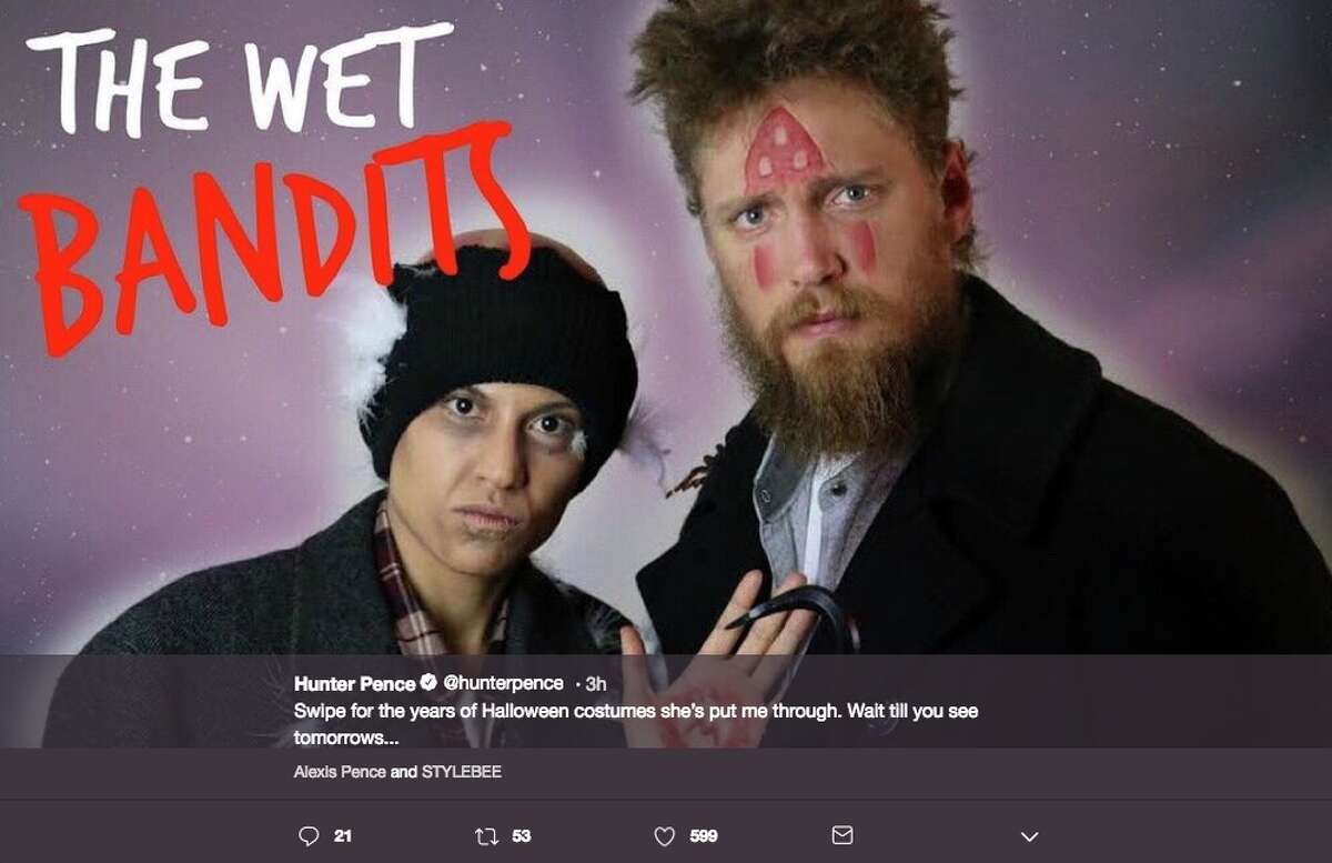 In need of Halloween costume inspiration? Just look to Hunter Pence